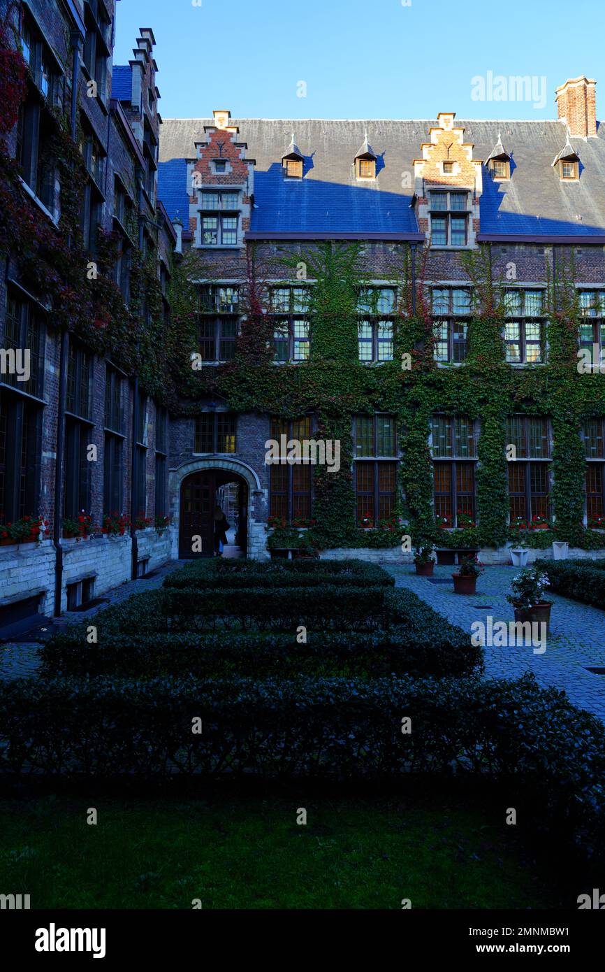 ANTWERP, BELGIUM –18 OCT 2022- View of the Stadscampus of the ...