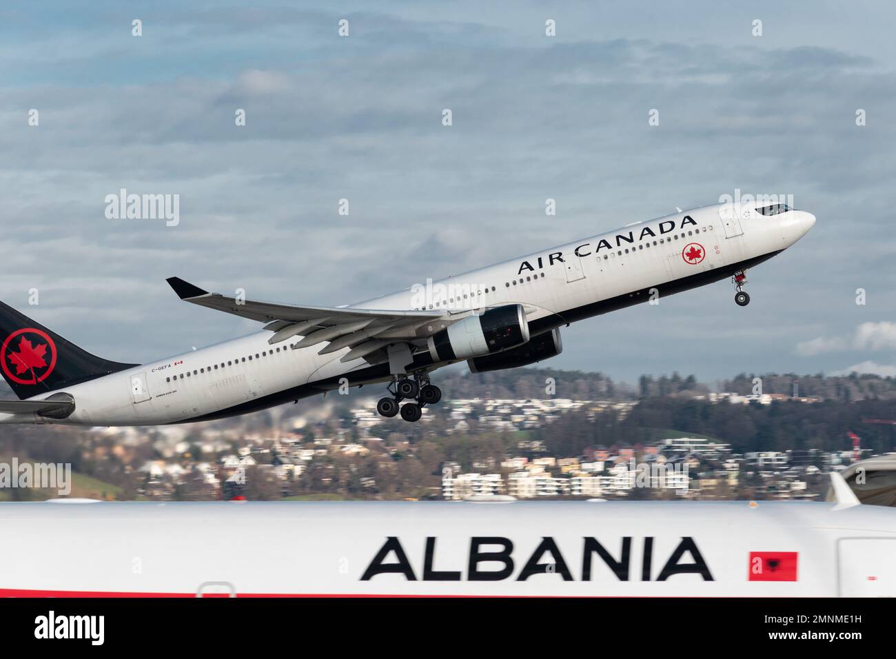 Zurich, Switzerland, January 19, 2023 Air Canada Airbus A330-343 ...