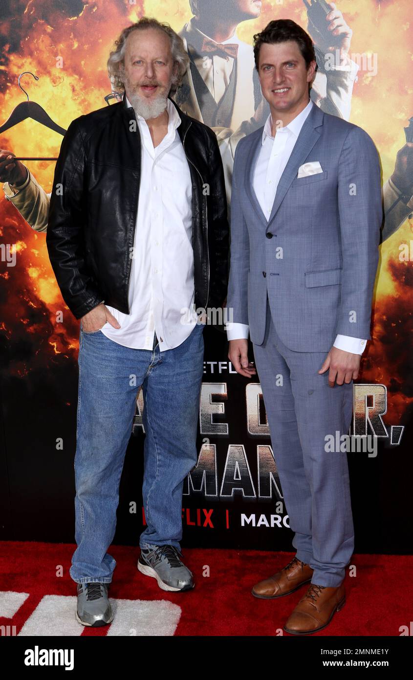 Actor Daniel Stern, left, and California State Senator Henry Stern ...