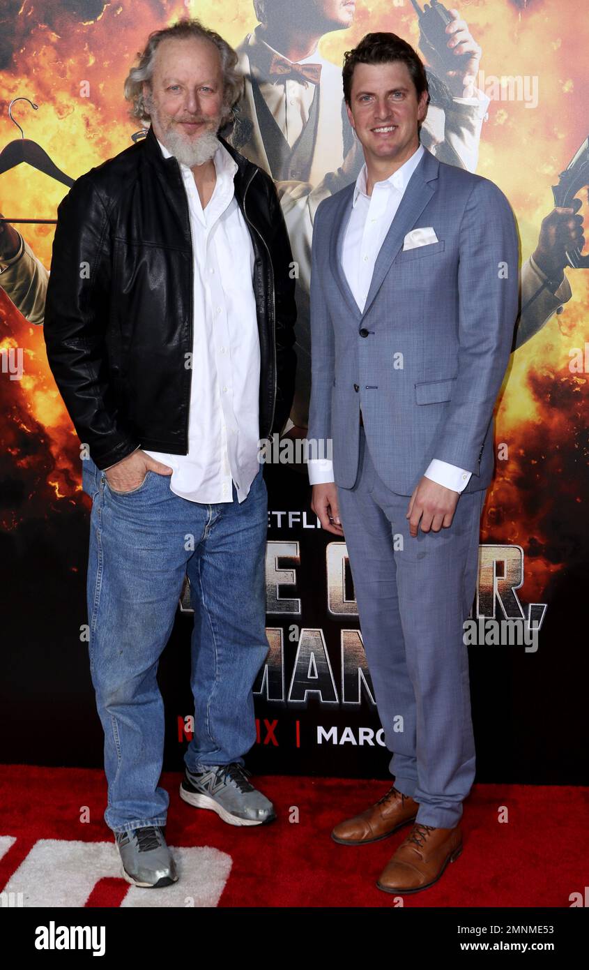 Actor Daniel Stern, left, and California State Senator Henry Stern ...