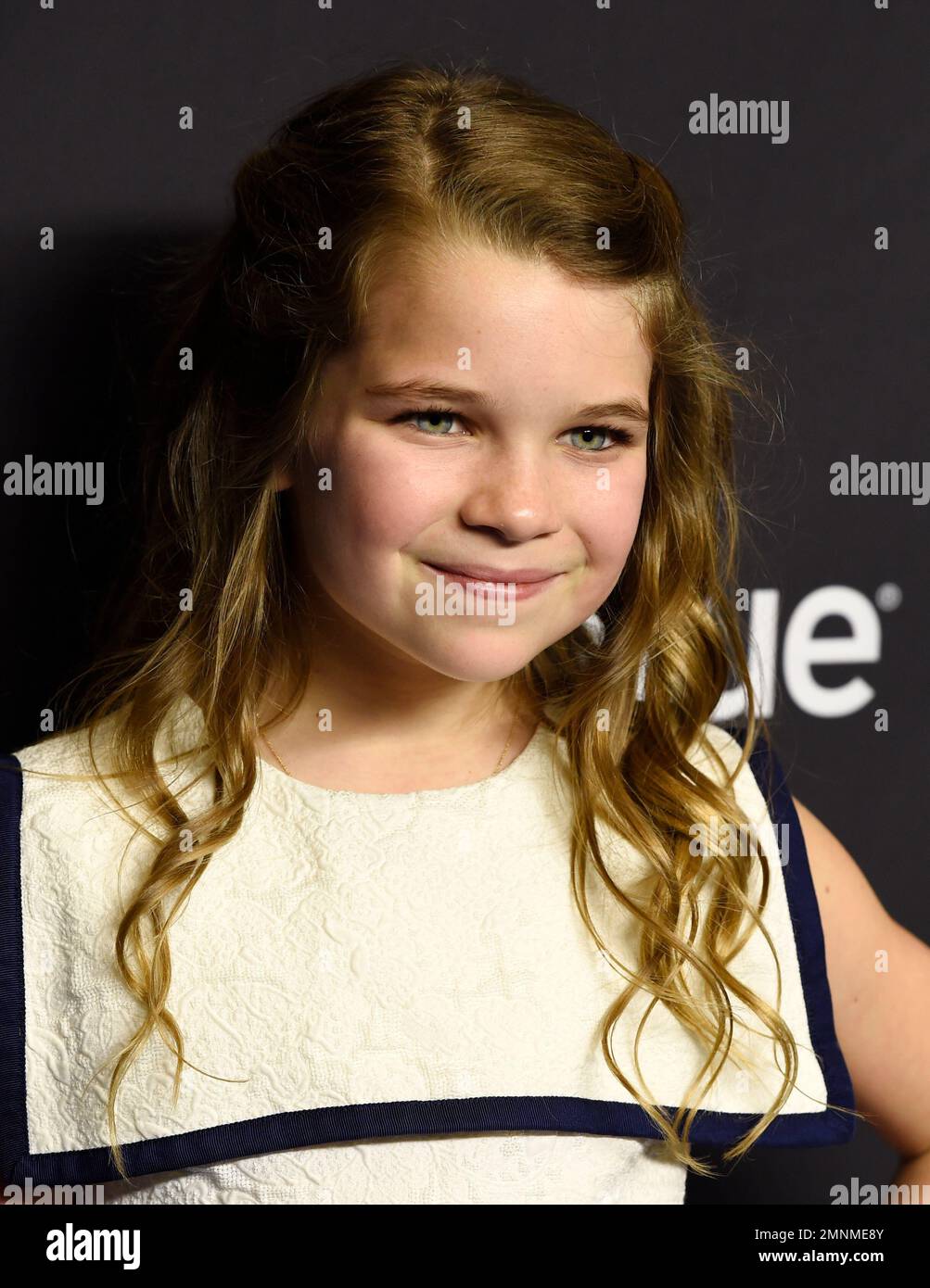 Raegan Record, a cast member in the television series "Young Sheldon ...