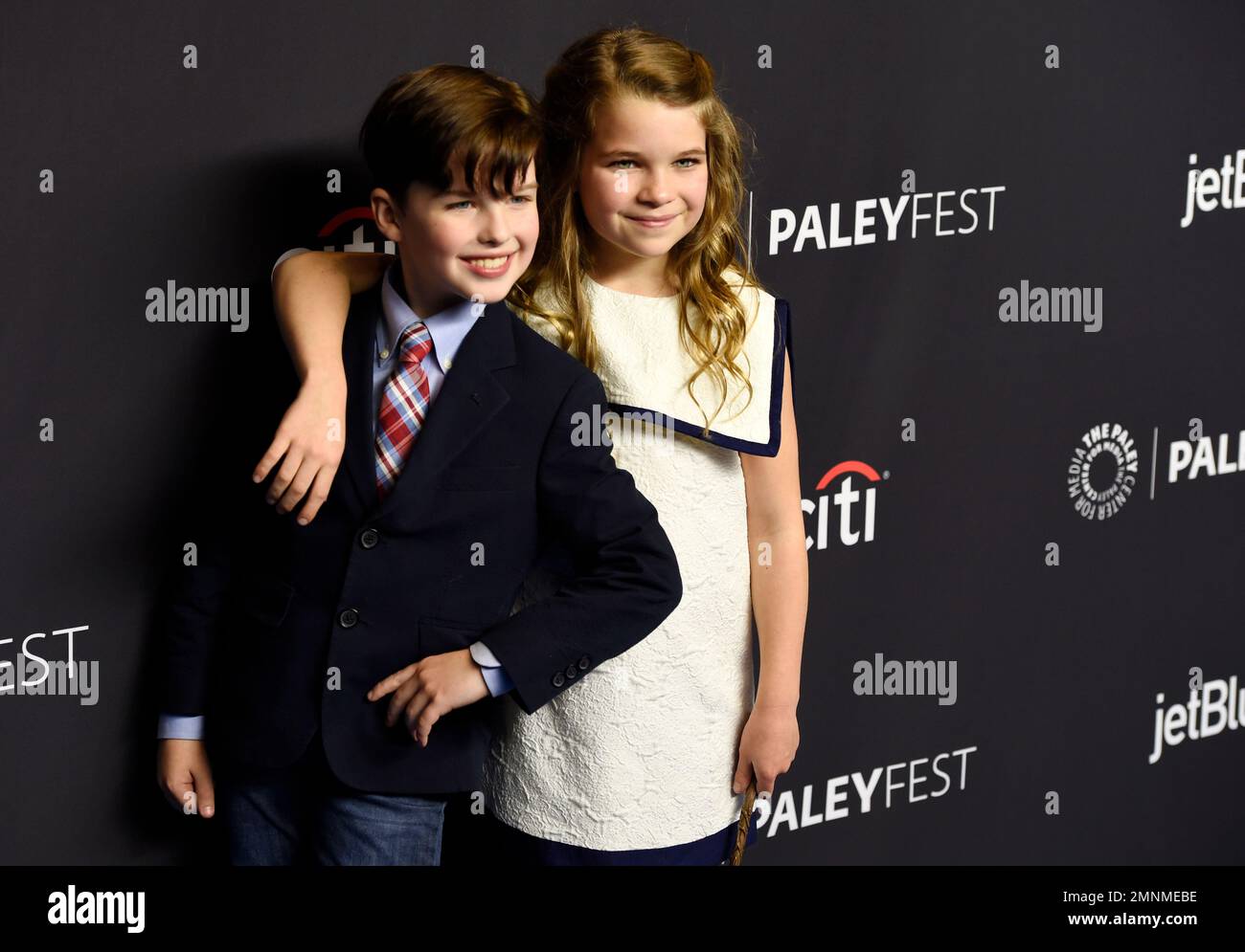 Iain Armitage Left And Raegan Revord Cast Members In The Television