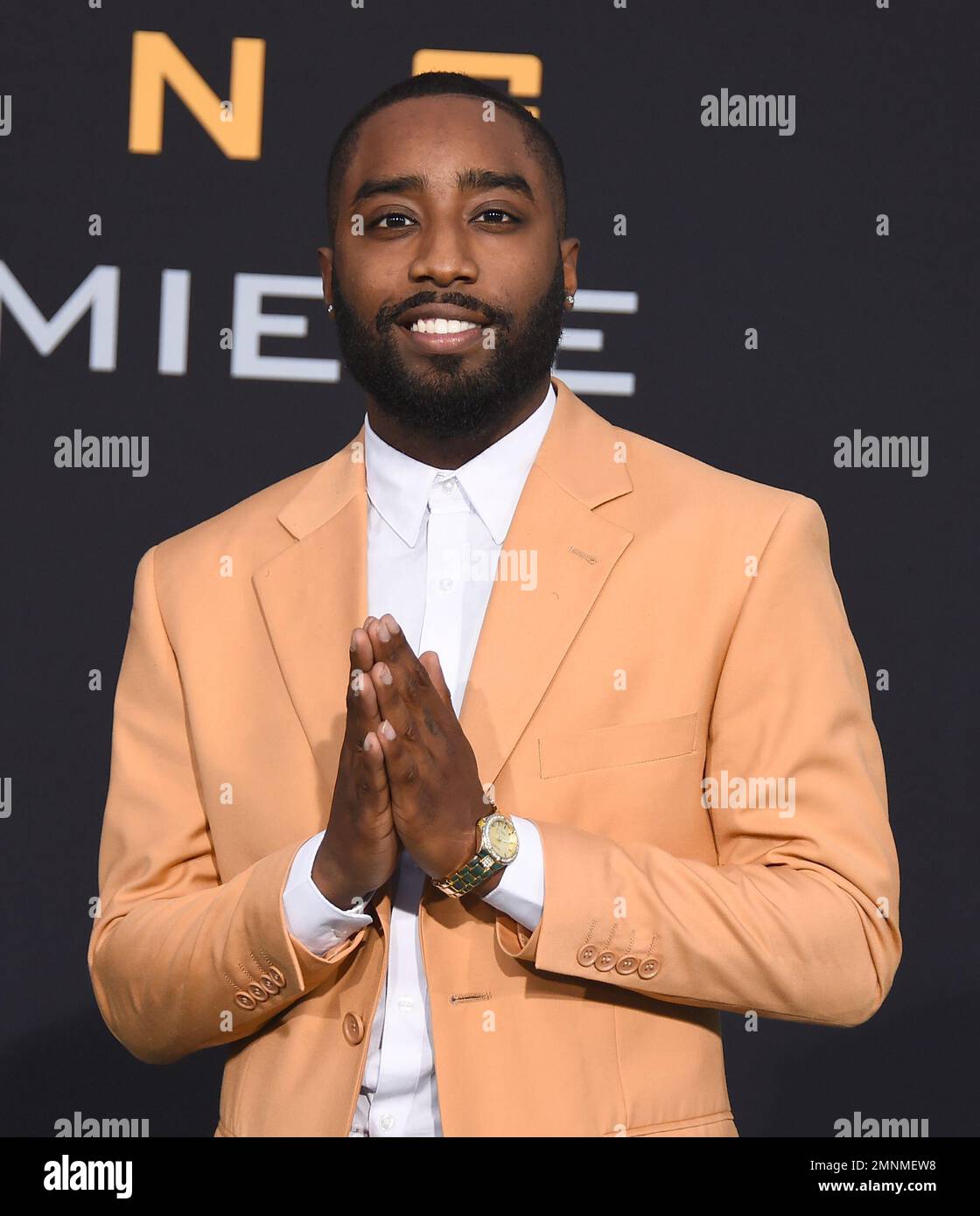 Marcc Rose arrives at the global premiere of "Pacific Rim Uprising" at ...