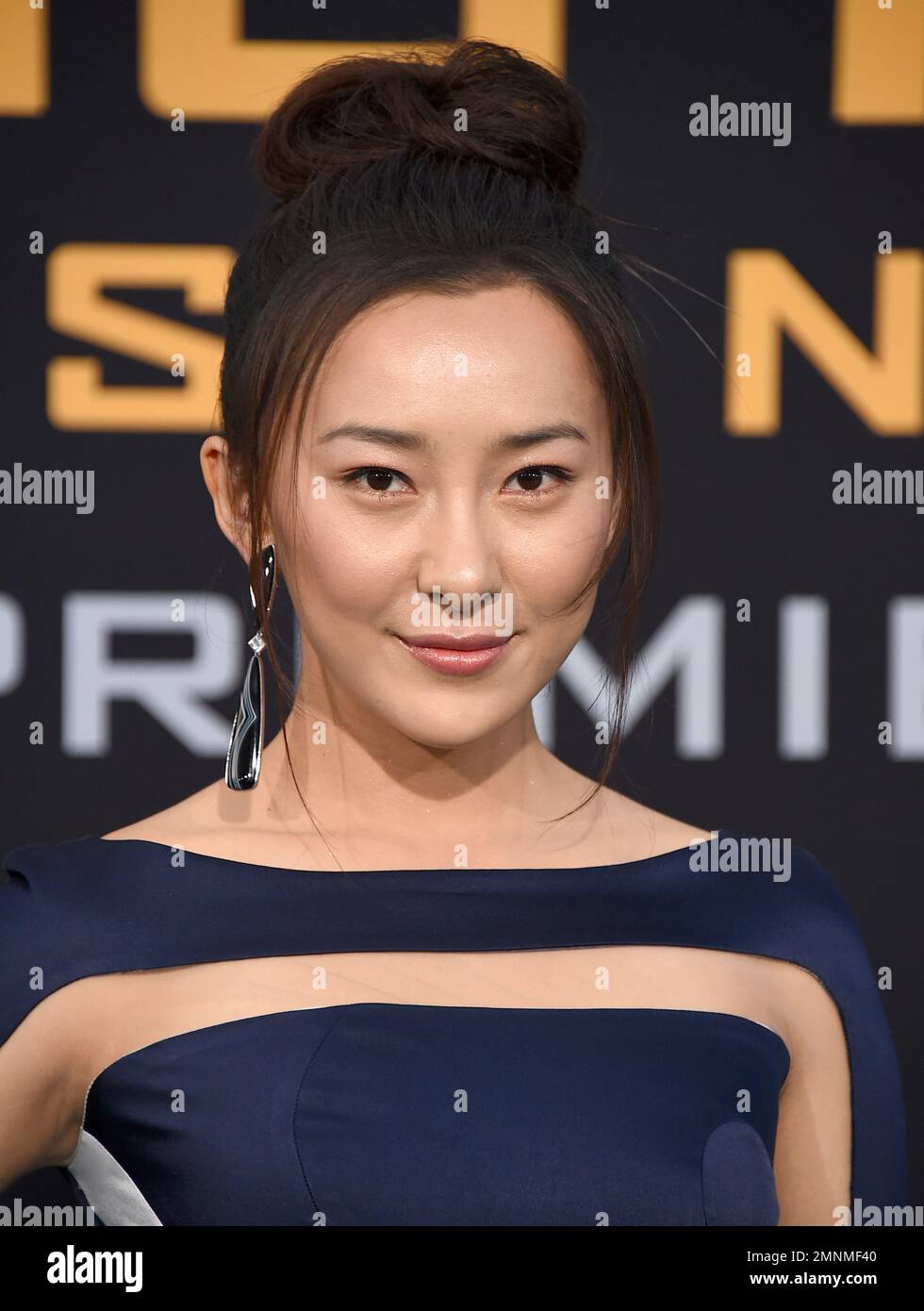 Lily Ji arrives at the global premiere of "Pacific Rim Uprising" at the ...