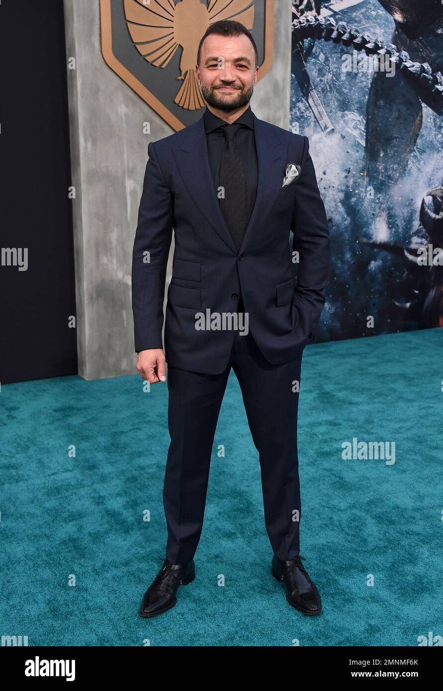 Nick E. Tarabay arrives at the global premiere of "Pacific Rim Uprising ...