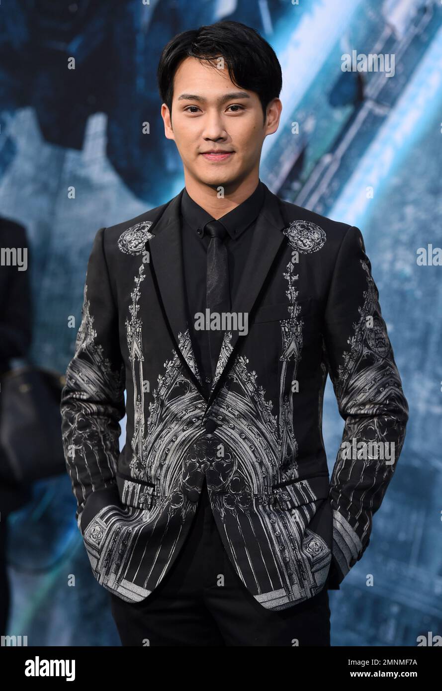 Wesley Wong arrives at the global premiere of "Pacific Rim Uprising" at ...