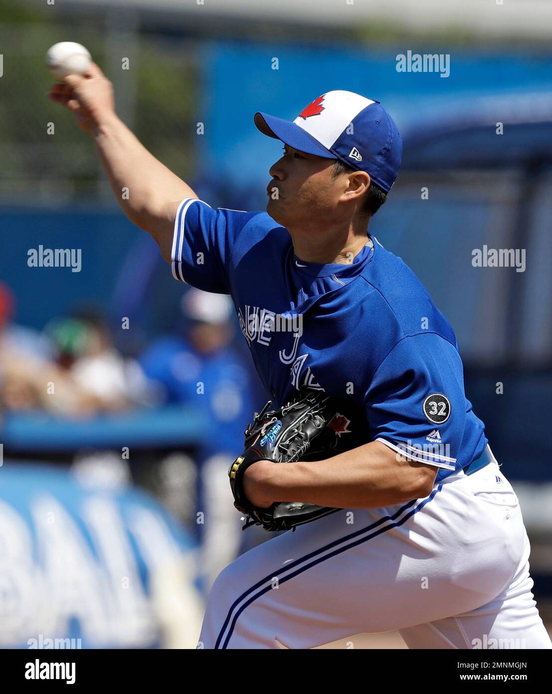 Toronto Blue Jays relief pitcher Seung-Hwan Oh, of South Korea ...