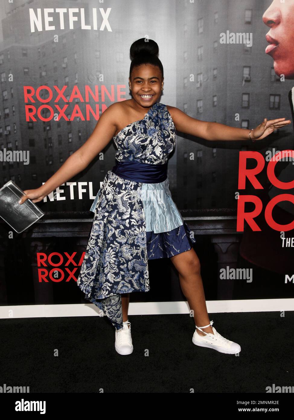Taliyah Whitaker attends the premiere of Netflix's "Roxanne Roxanne" at ...
