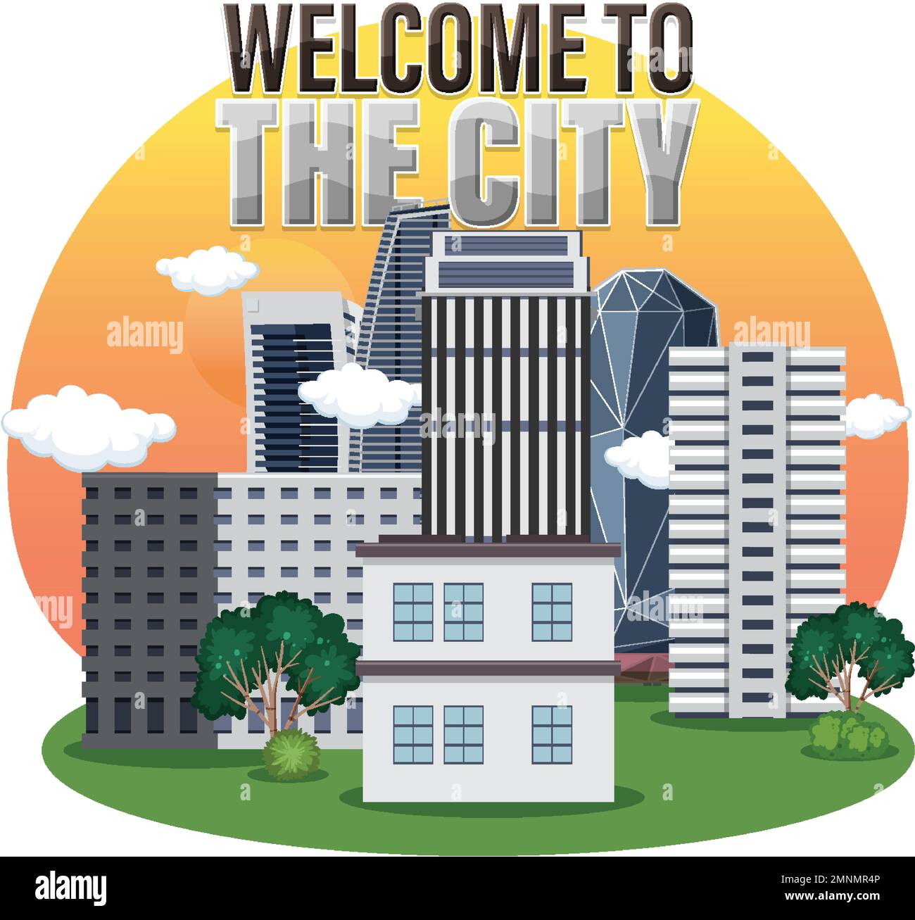 Welcome to road signs Stock Vector Images - Alamy