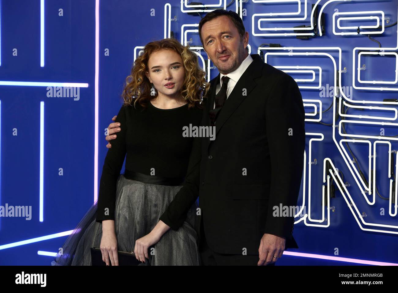 Actor Ralph Ineson, right, and daughter Becky Ineson pose for ...