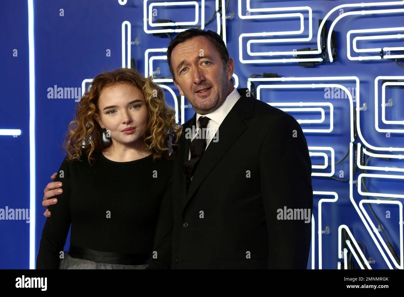 Actor Ralph Ineson, right, and daughter Becky Ineson pose for ...