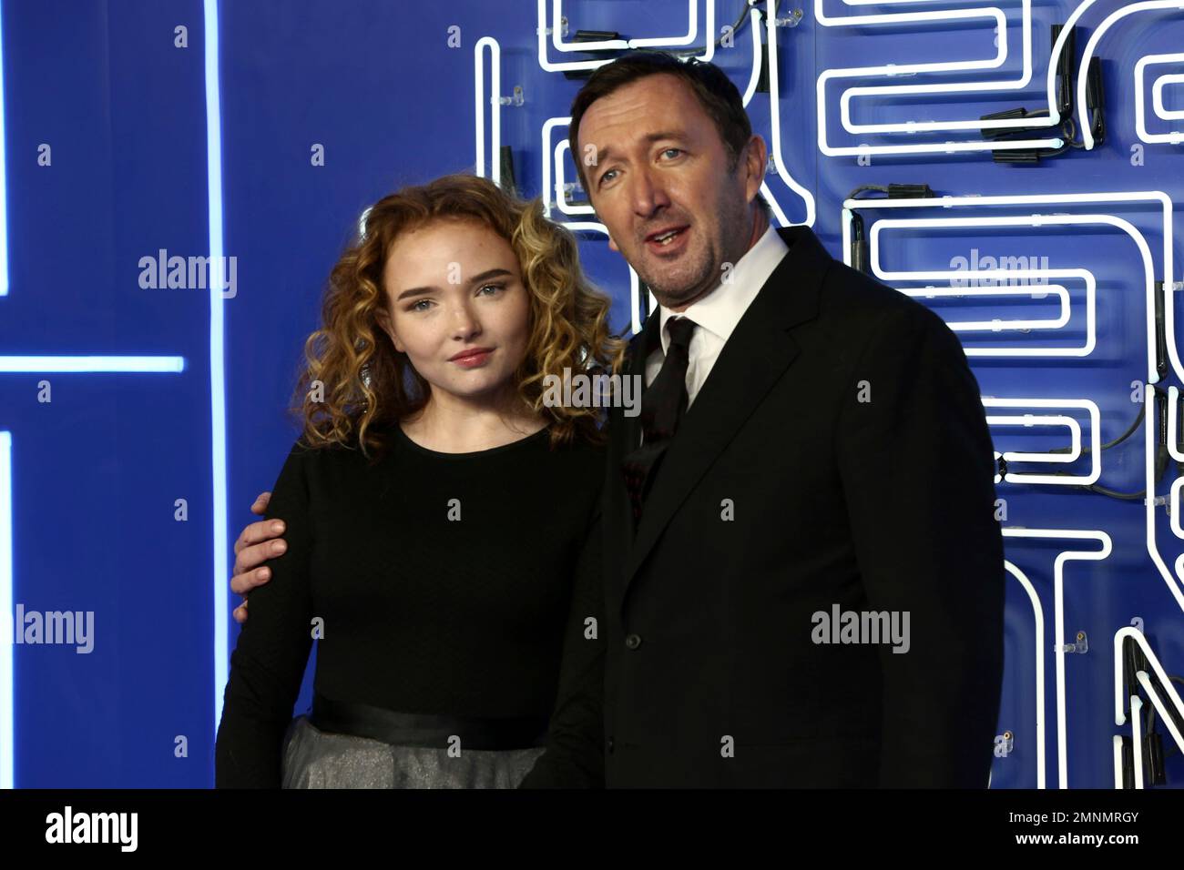 Actor Ralph Ineson, right, and daughter Becky Ineson pose for ...