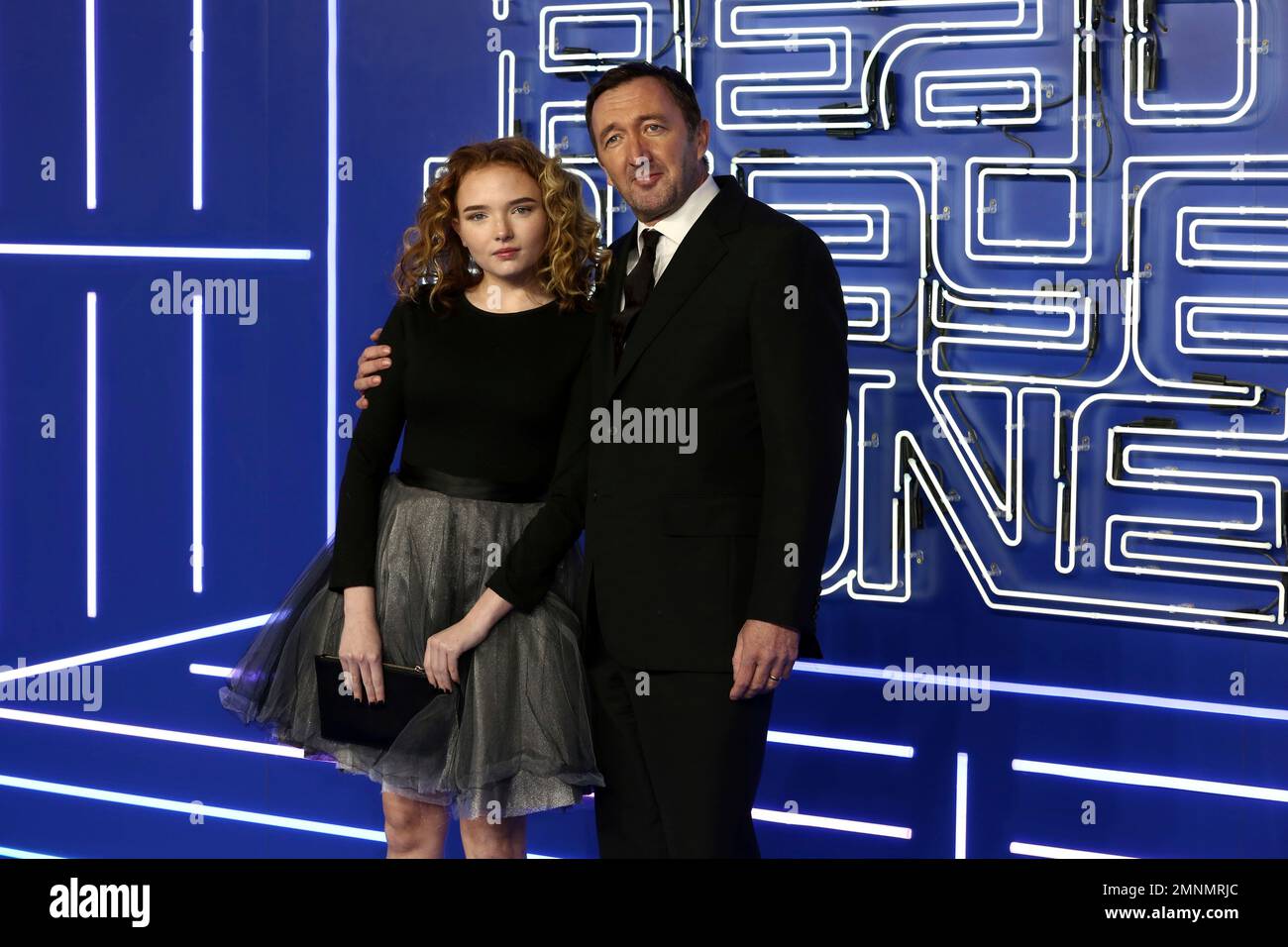 Actor Ralph Ineson, right, and daughter Becky Ineson pose for ...