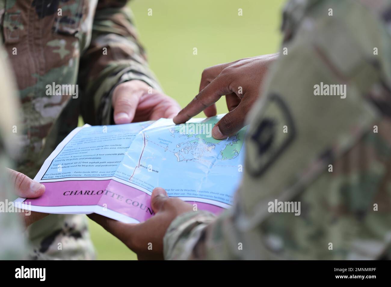 Battery Command and Staff from 1-265th Air Defense Artillery (ADA ...