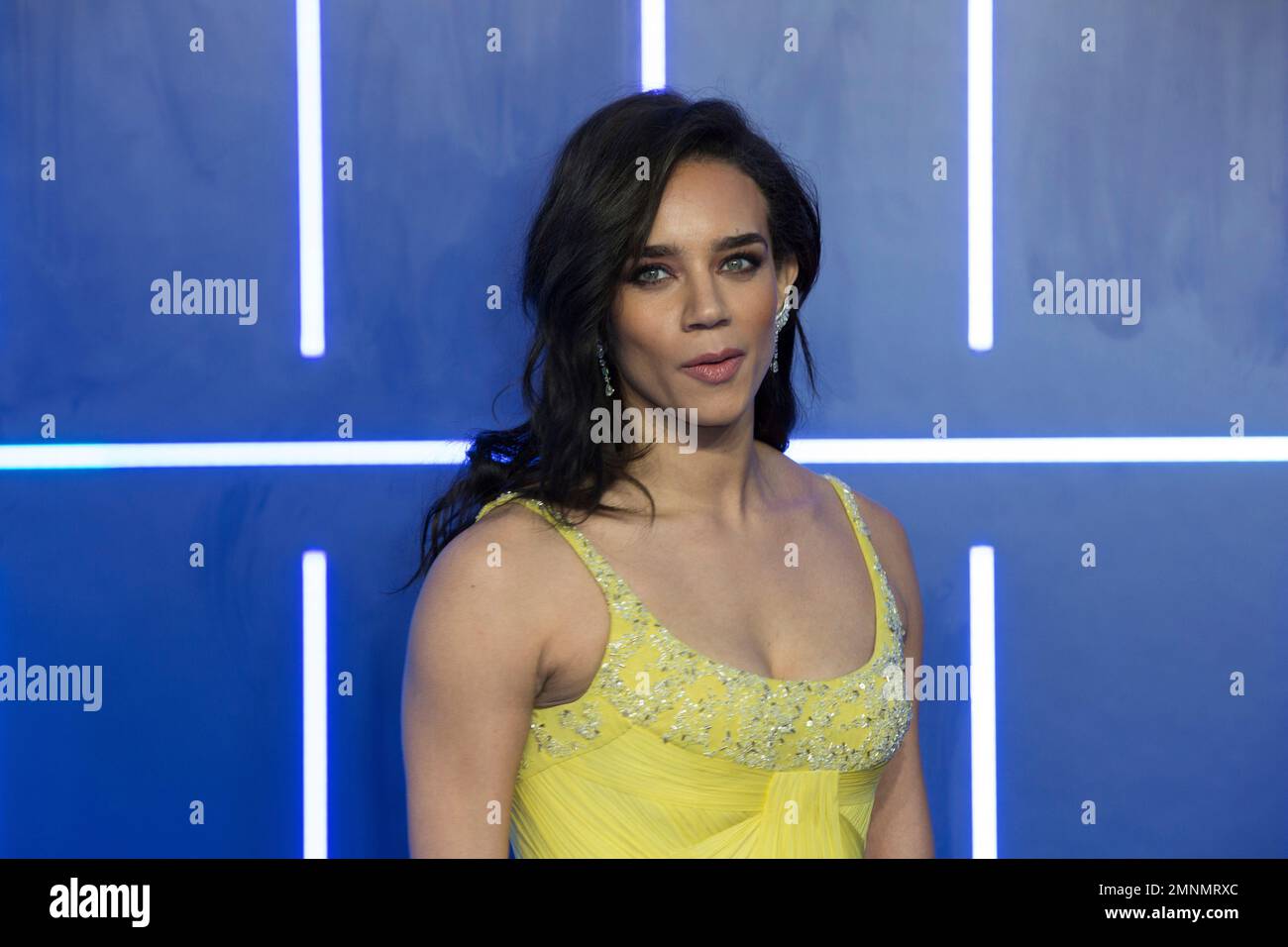 Actress Hannah John-Kamen poses for photographers on arrival at the ...
