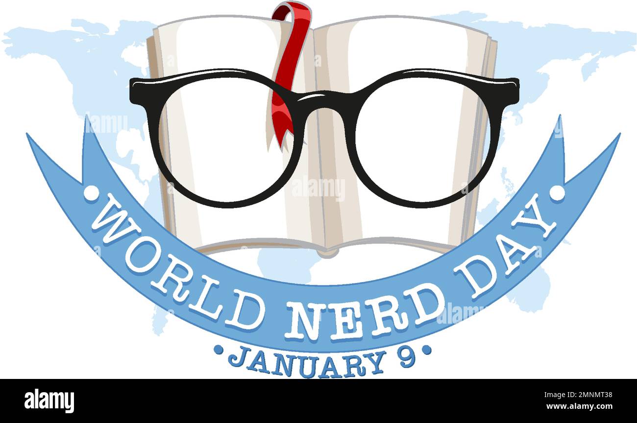 World Nerd Day banner design illustration Stock Vector Image & Art - Alamy