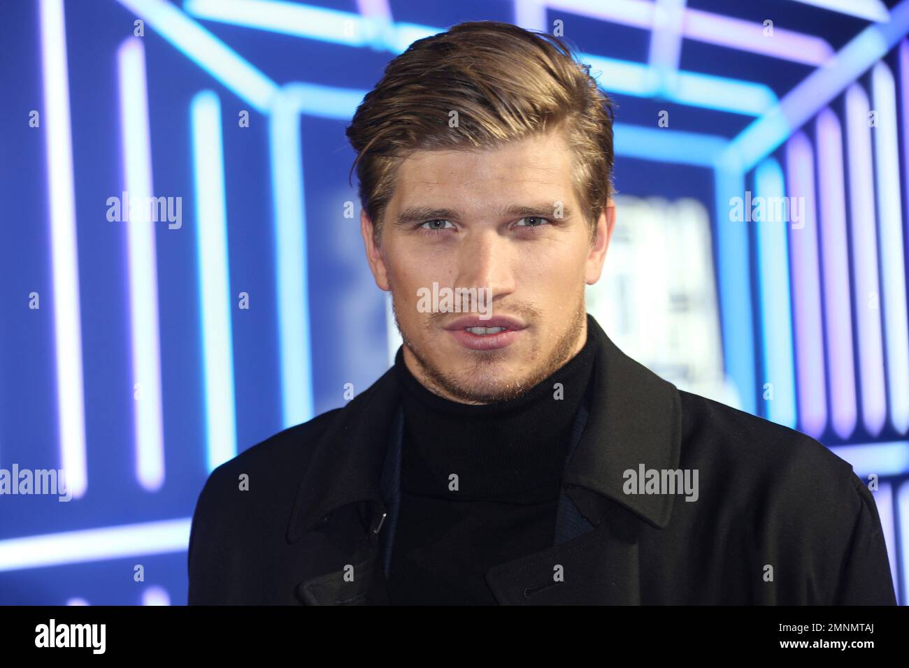 Toby Huntington Whiteley poses for photographers upon arrival at the ...