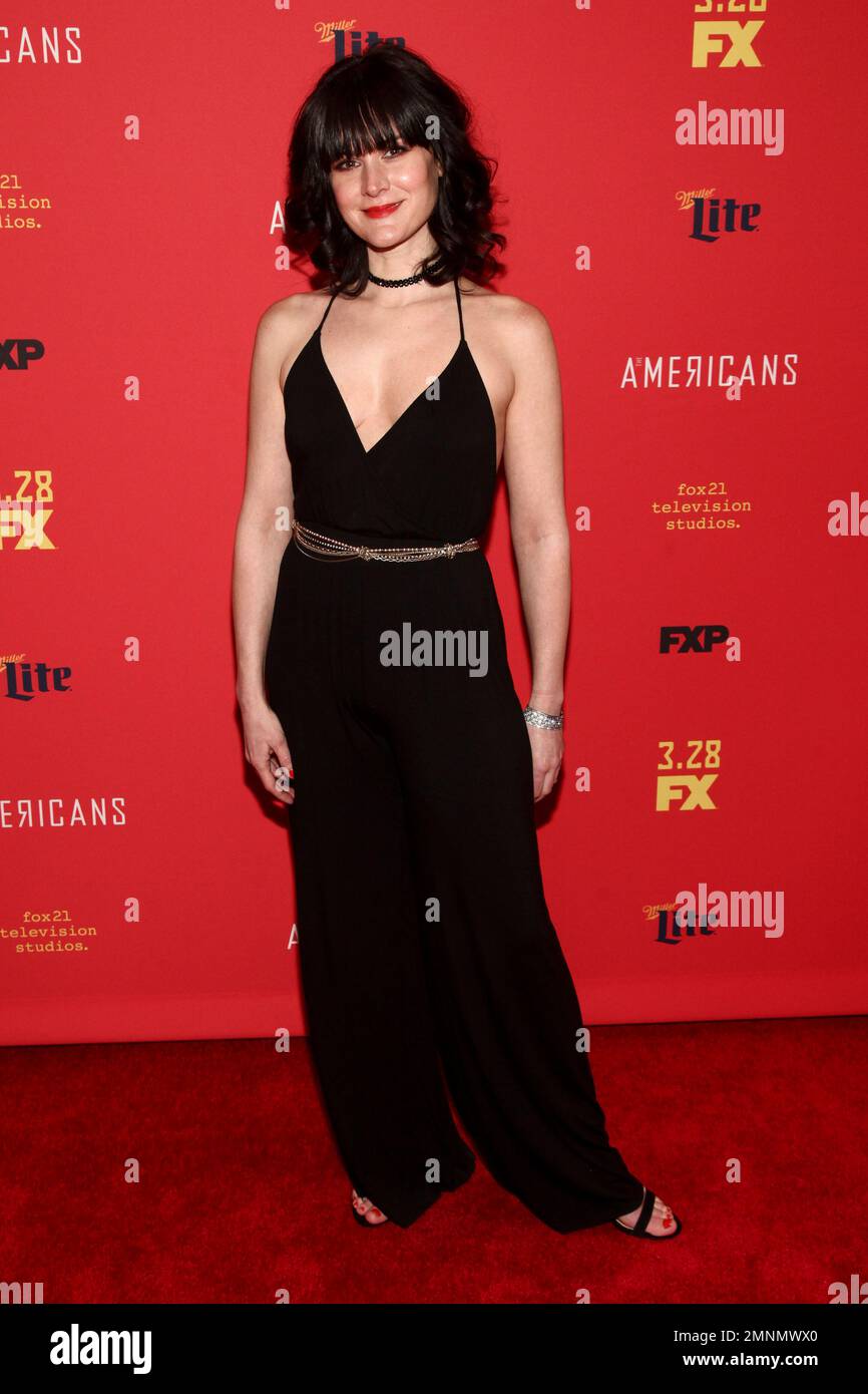 Alyssa Monks attends the premiere of FX Networks' "The Americans" final ...