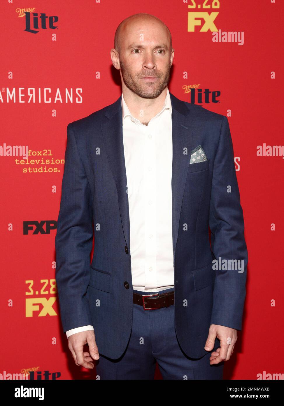 Aaron Roman Weiner attends the premiere of FX Networks' "The Americans ...