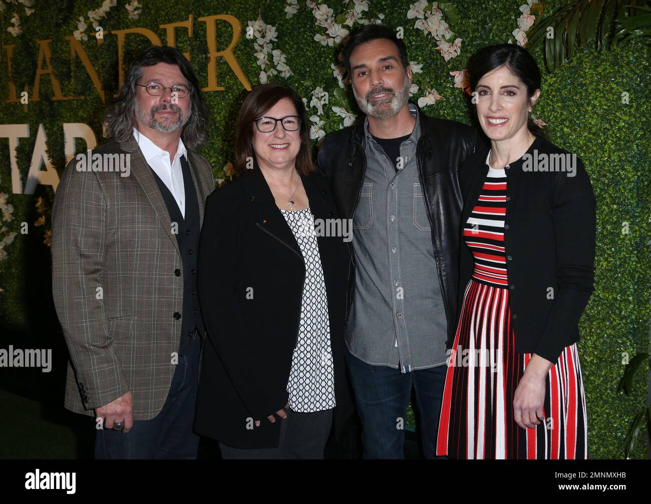 Ronald D. Moore, from left, Toni Graphia, Matthew B. Roberts and Maril ...