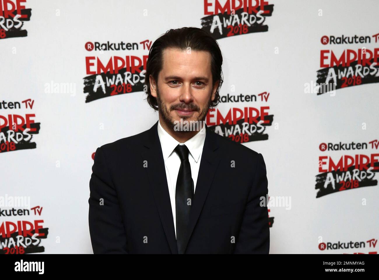 Film Director Edgar Wright poses for photographers on arrival at the ...