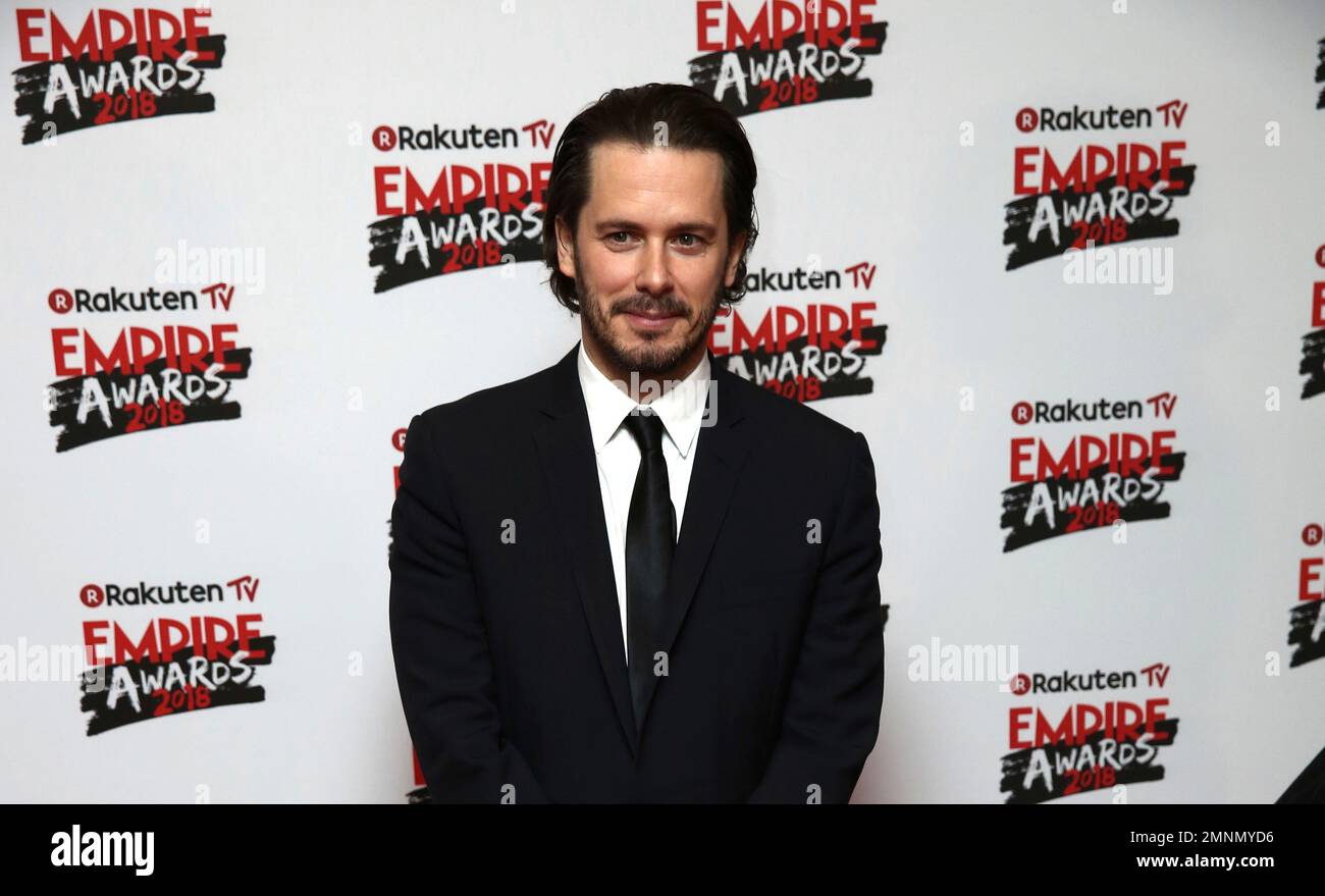 Film Director Edgar Wright poses for photographers on arrival at the ...