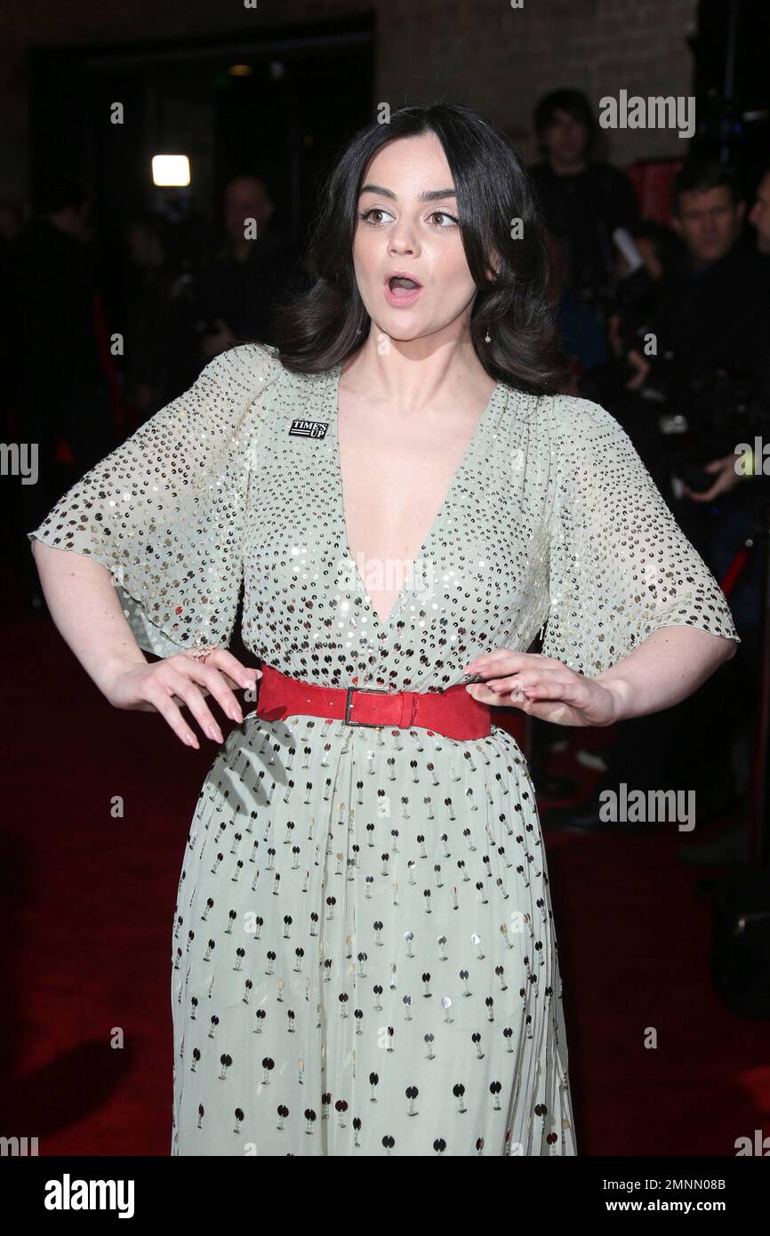 Actress Hayley Squires poses for photographers upon arrival at the Empire Film Awards in London ...