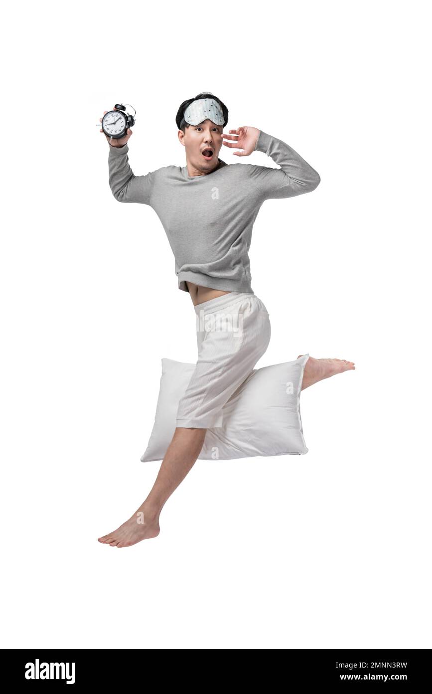 Man eye sleep mask Cut Out Stock Images & Pictures - Alamy