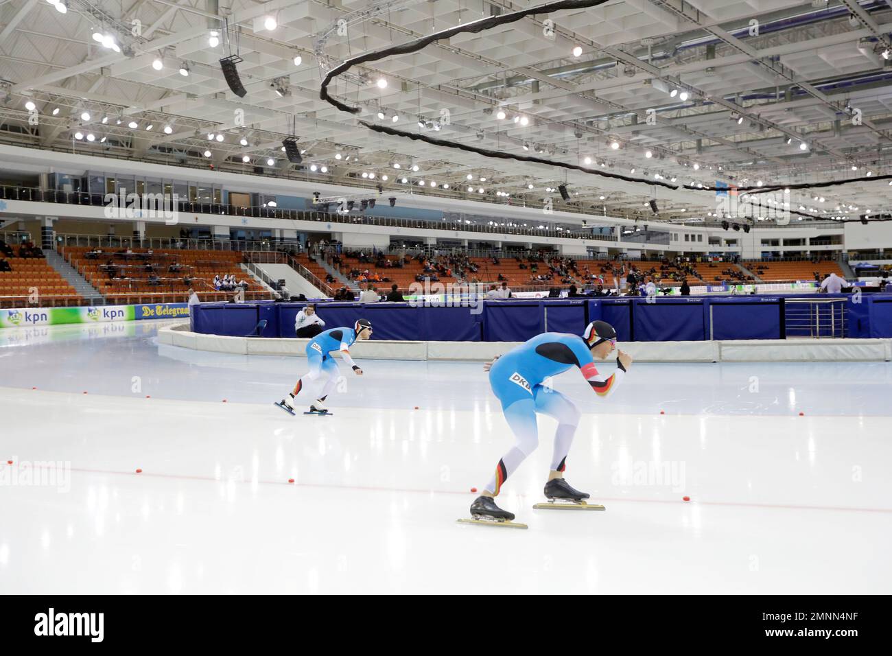 Patrick Beckert of Germany, left, and Moritz Geisreiter of Germany ...