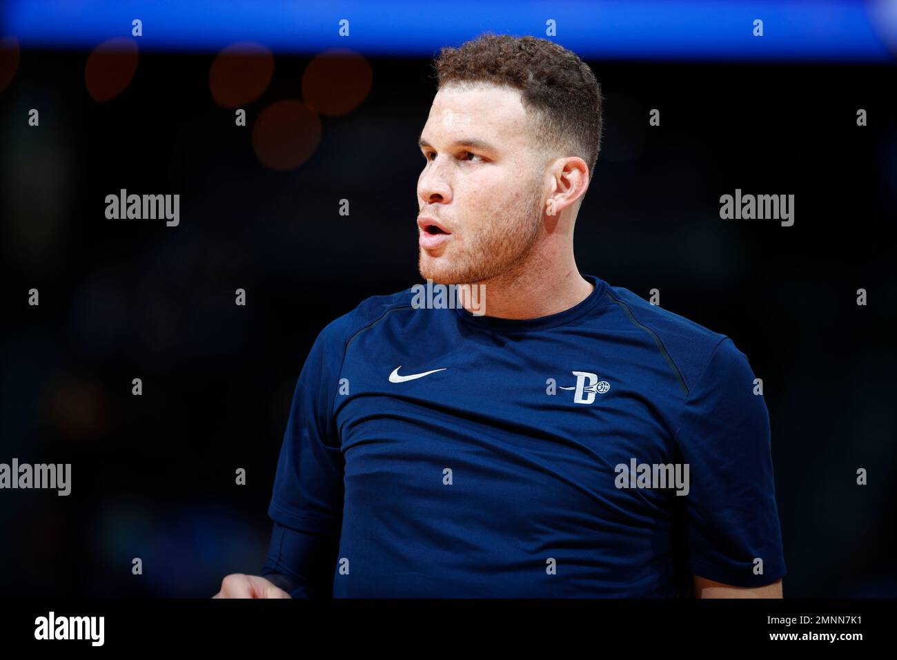 Detroit Pistons forward Blake Griffin (23) in the first half of an NBA ...