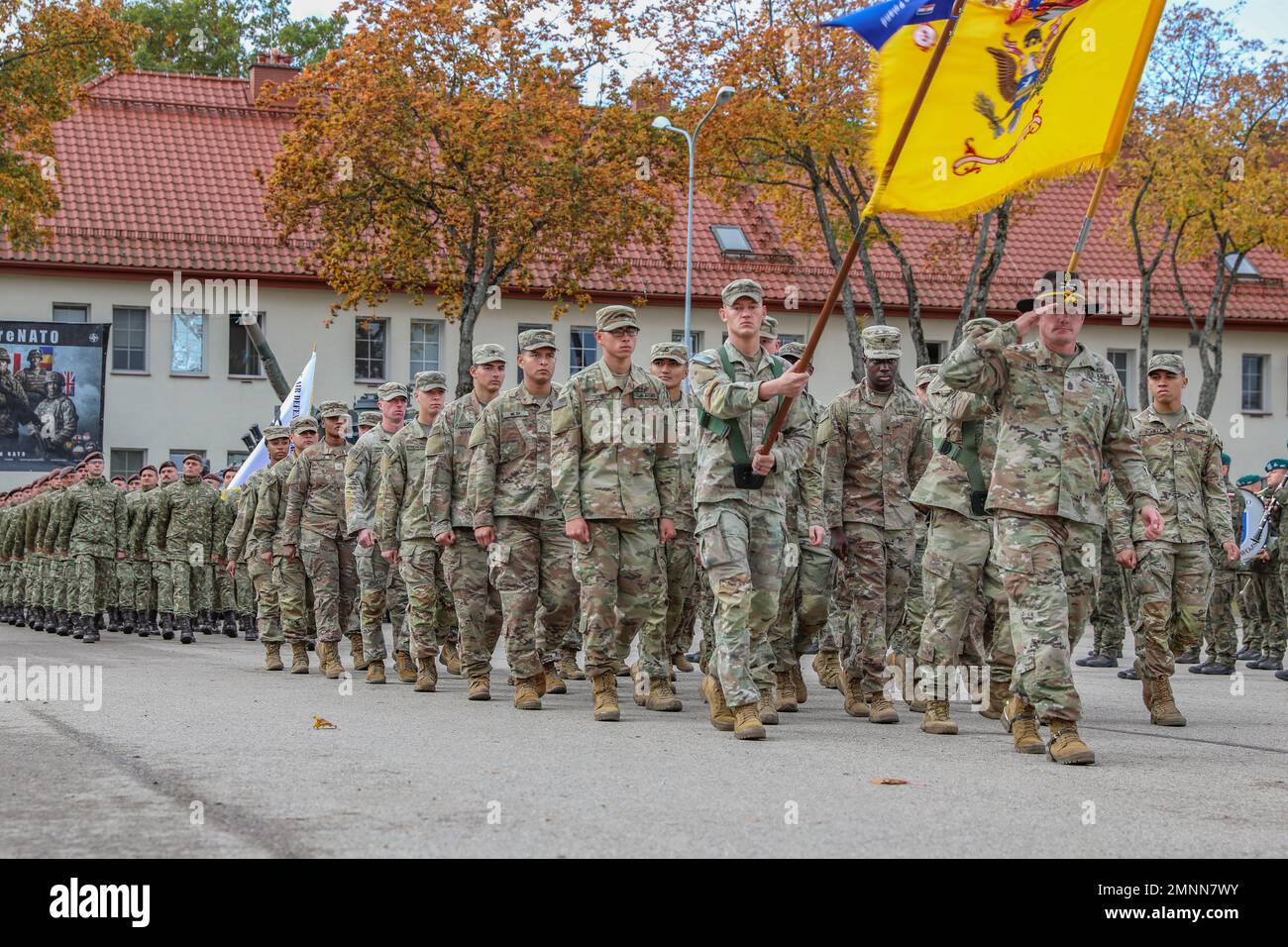 U.S. Army Soldiers with the 3rd Battalion, 8th Cavalry Regiment, 3rd Armored Brigade Combat Team ...