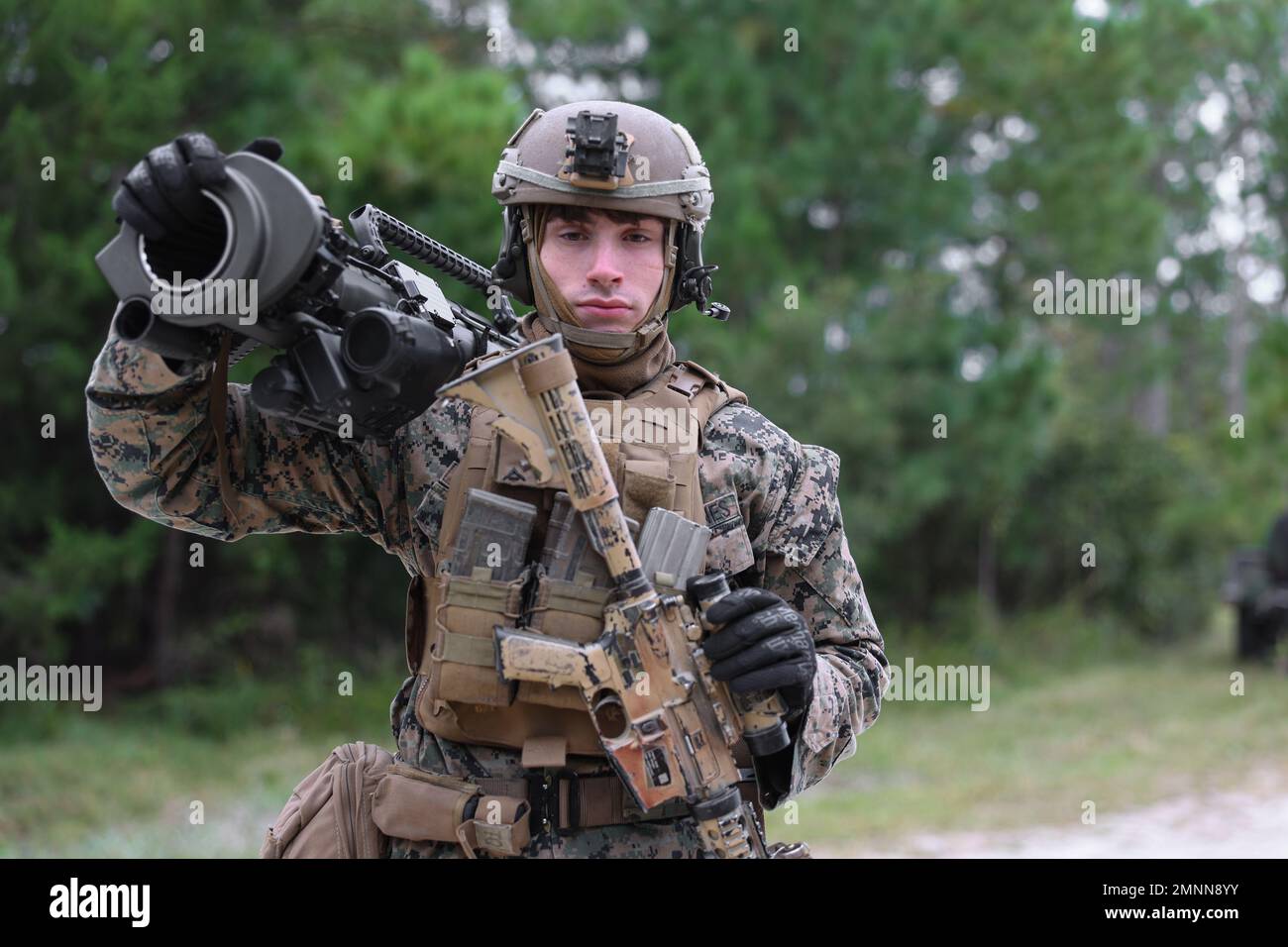 U.S. Marine Corps Lance Cpl. Devin Toney, a Newnan, Georgia, native and ...