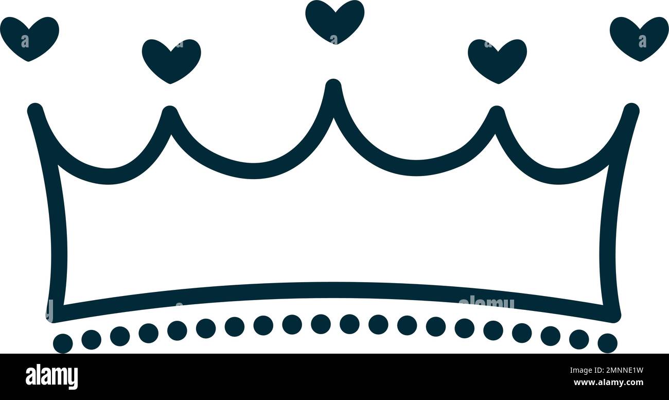 cute crown icon Stock Vector Image & Art - Alamy