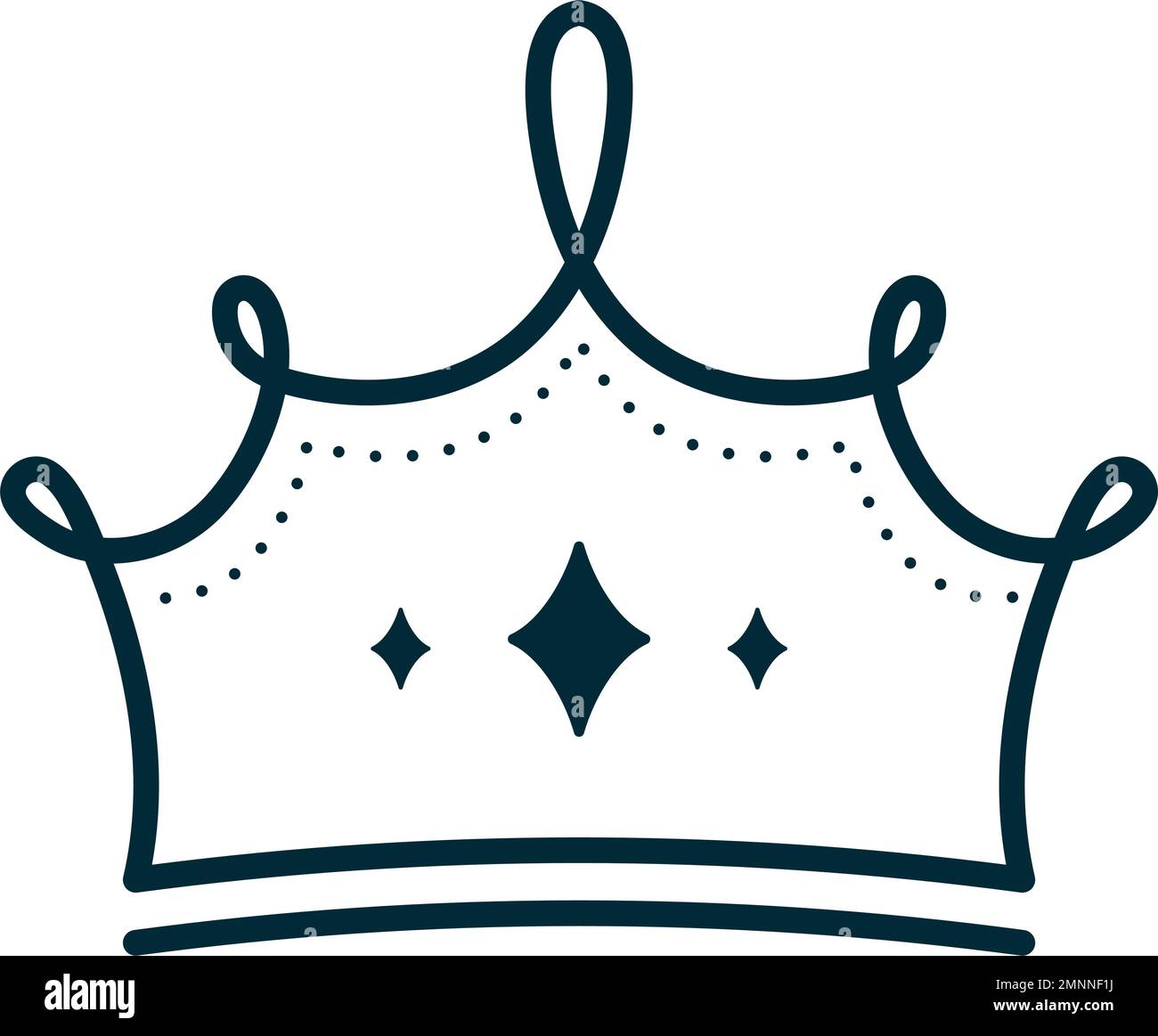 cute crown vector Stock Vector Image & Art - Alamy