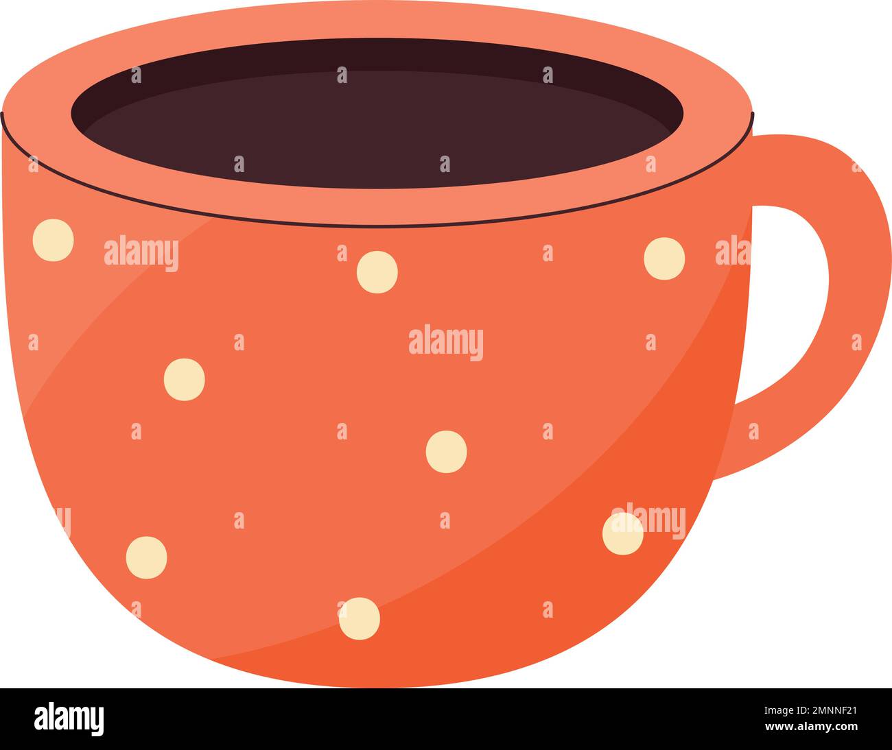 orange cup design Stock Vector Image & Art - Alamy
