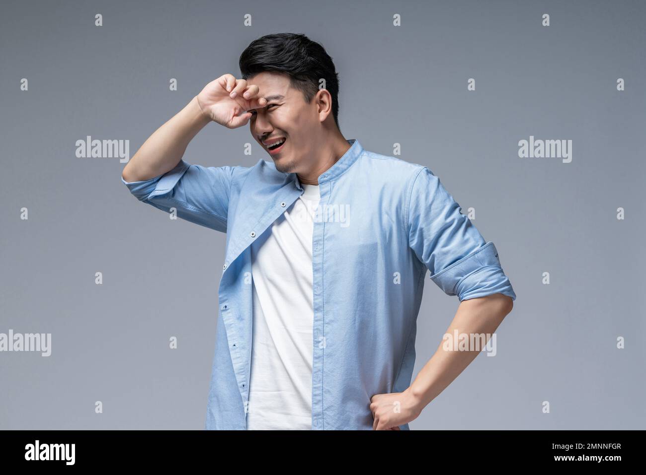 Headache frustrated man in tension hi-res stock photography and images ...
