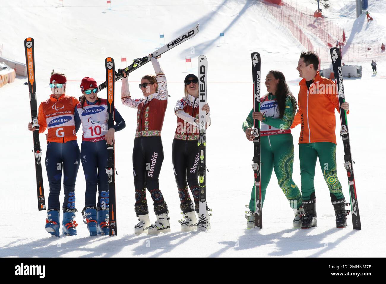 Winners of the Alpine Skiing Women's Giant Slalom Visually Impaired ...