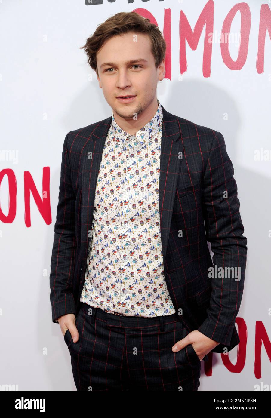 Logan Miller arrives at a special screening of "Love, Simon" at ...