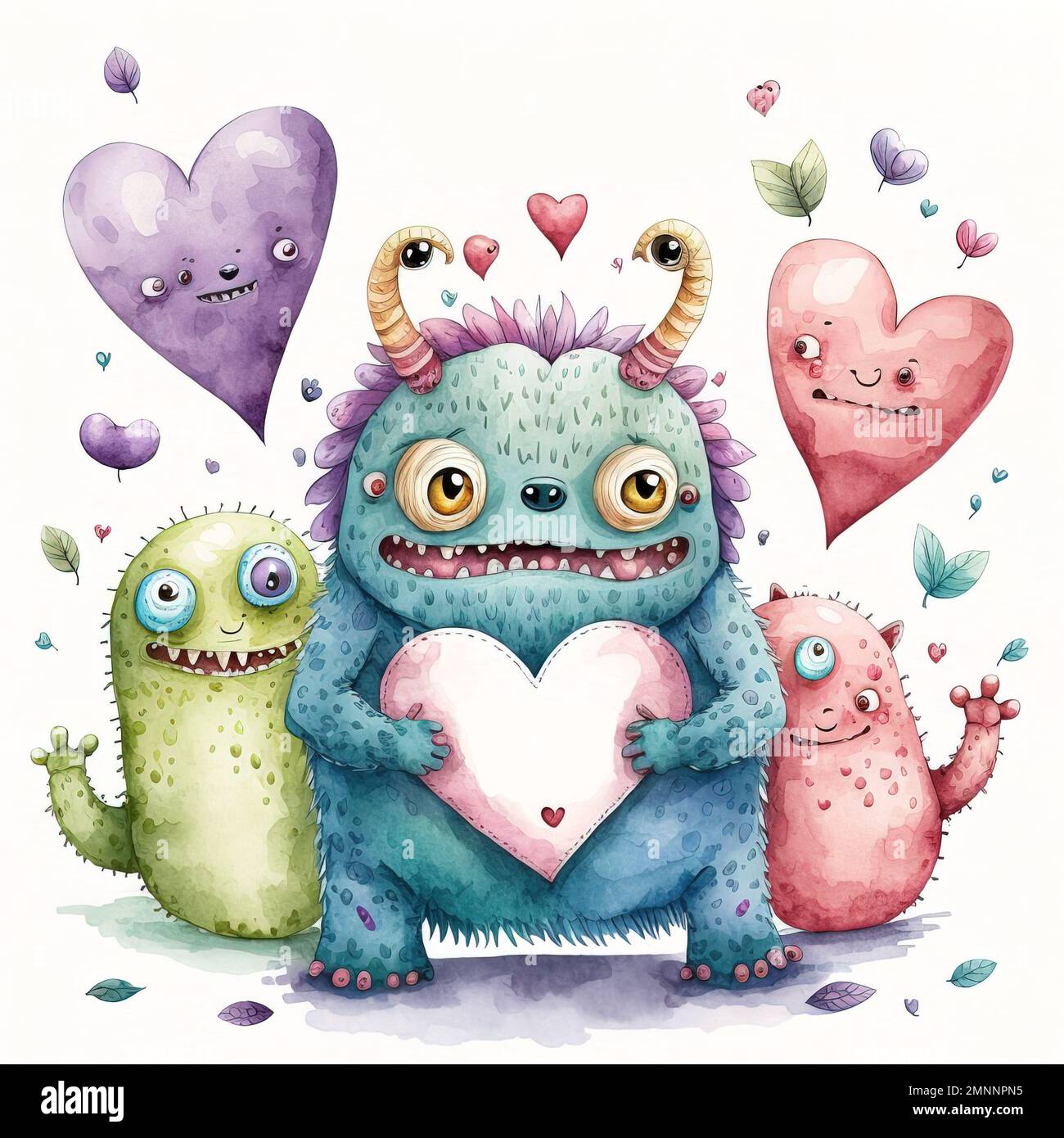 Monster monsters Cut Out Stock Images & Pictures - Alamy