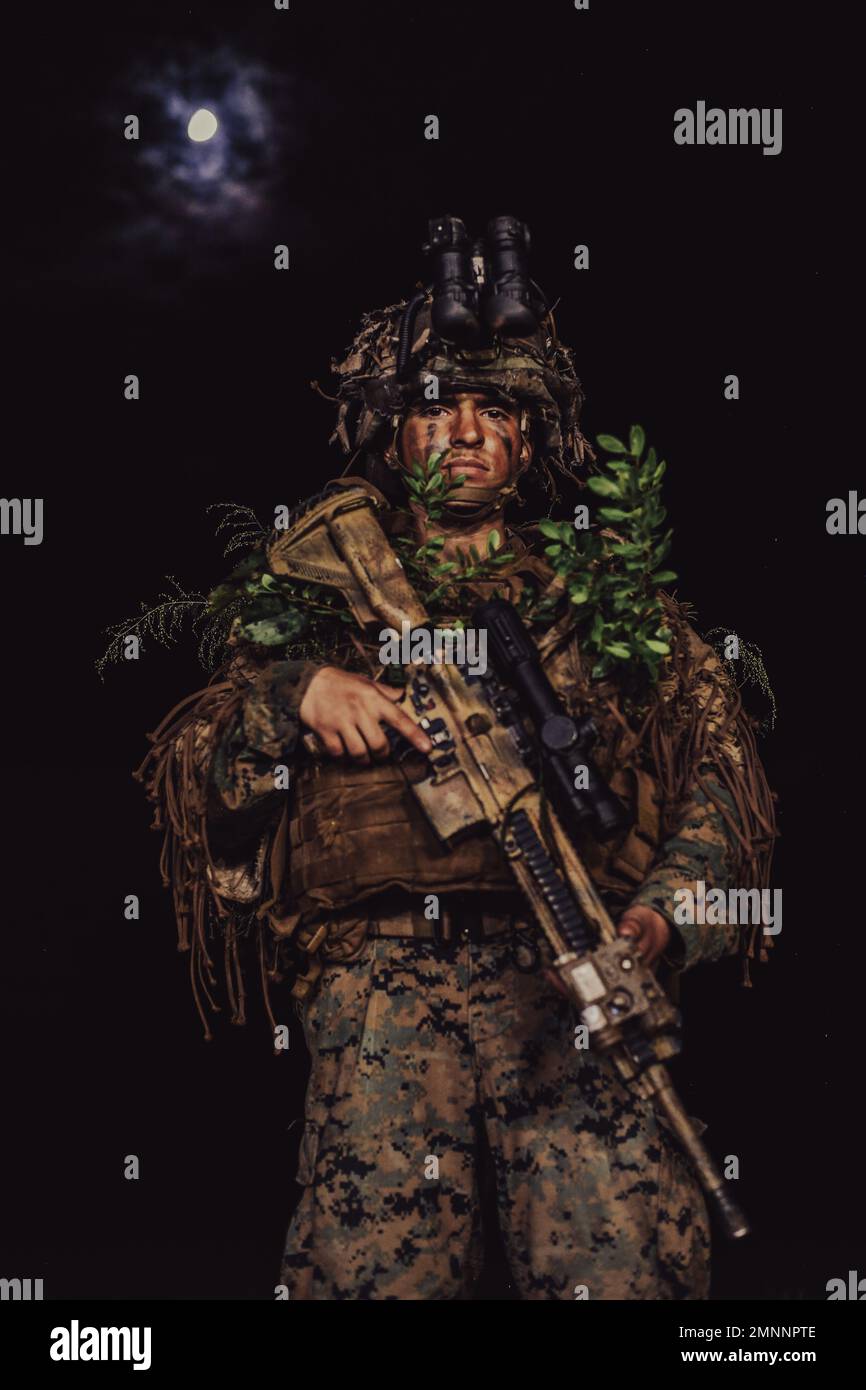 U.S. Marine Corps Cpl. Angel Rosales, an El Paso, Texas, native and a ...