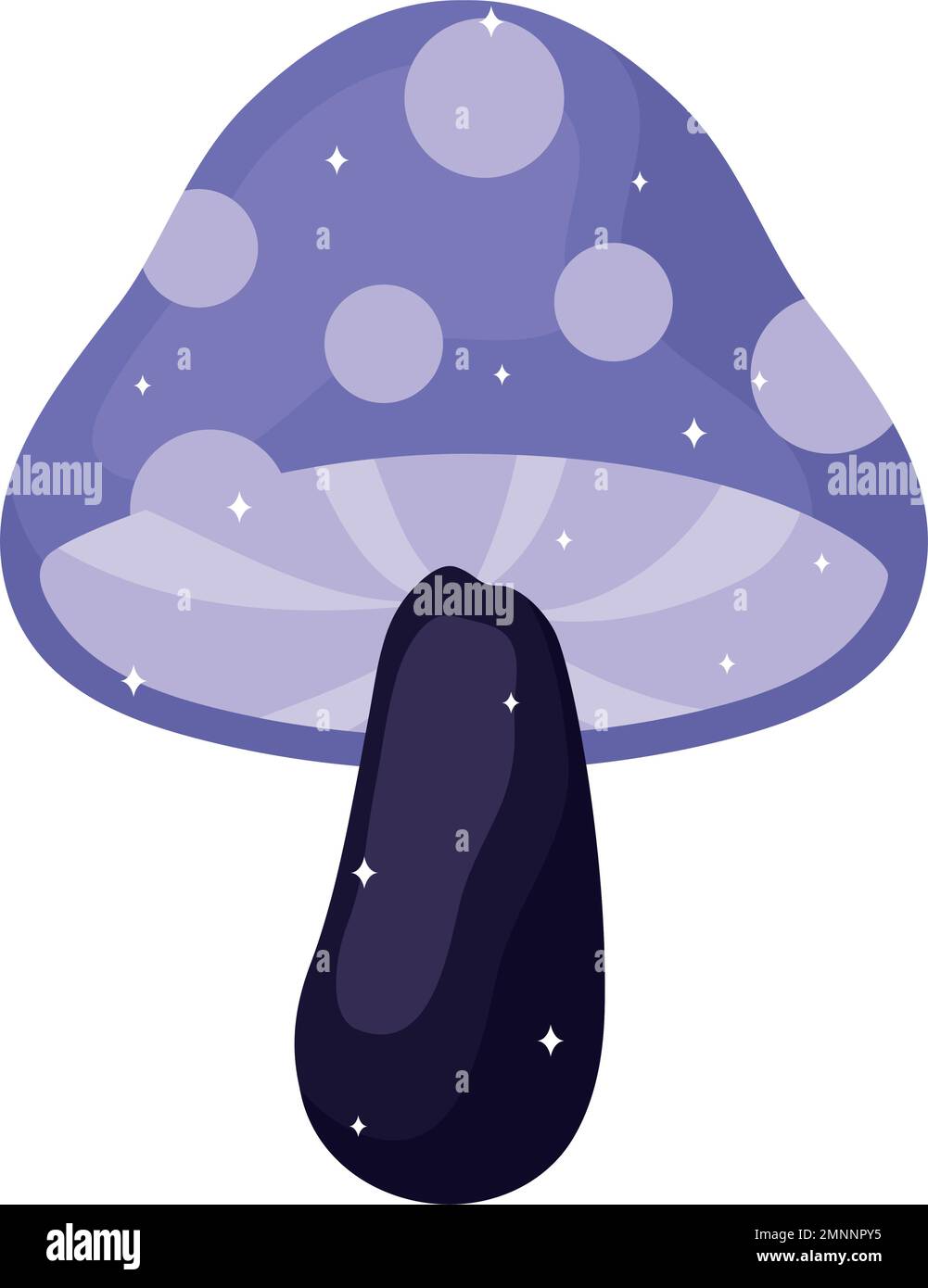 Gothic purple flower Cut Out Stock Images & Pictures - Alamy