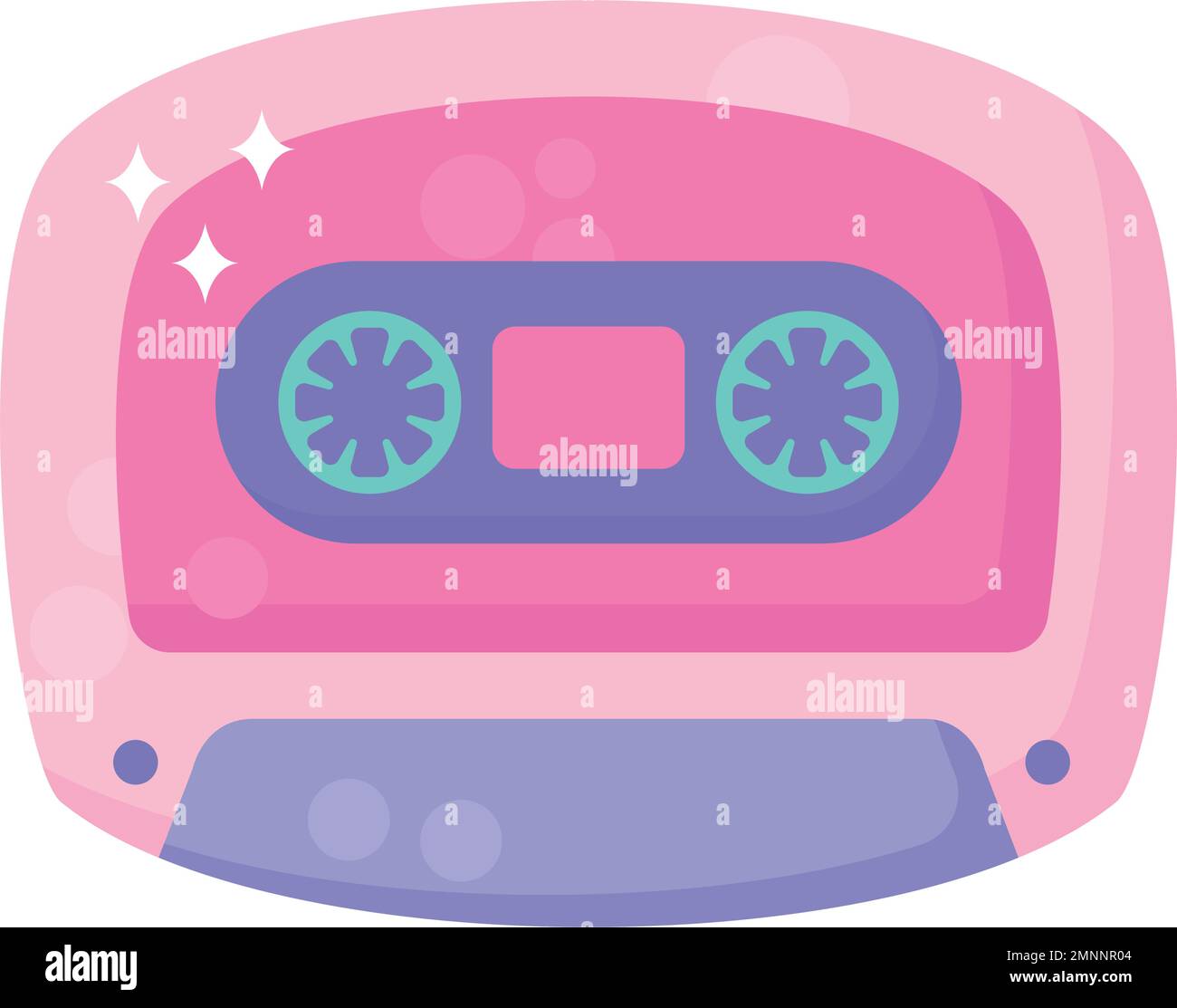 retro cassette design Stock Vector Image & Art - Alamy