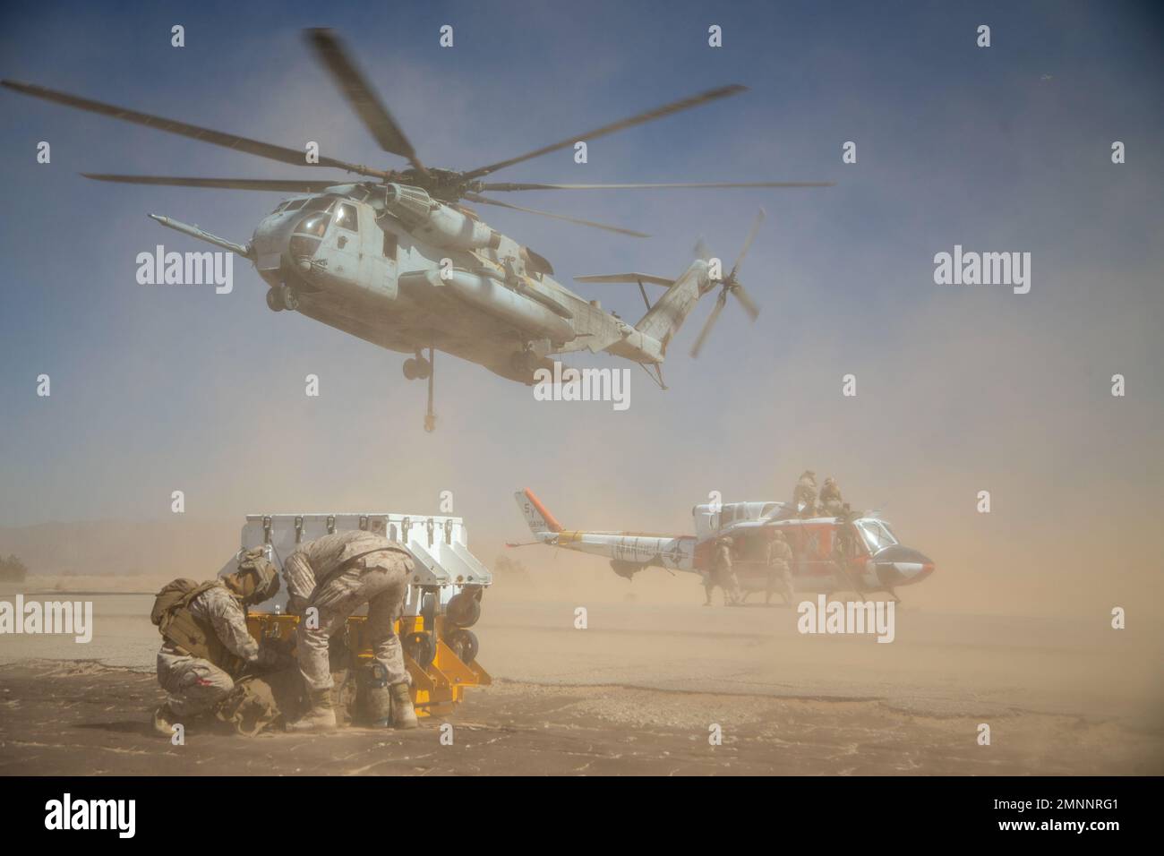 U.S. Marines with 2nd Landing Support Battalion, Combat Logistics ...