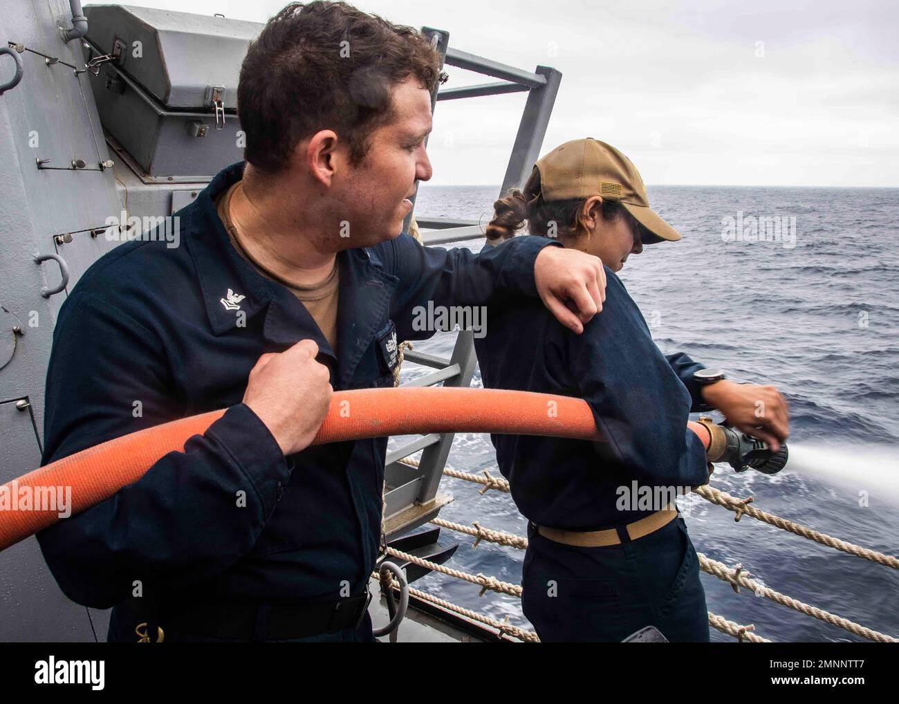 221004-N-XK462-1034 PACIFIC OCEAN (Oct. 4, 2022) U.S. Navy Ensign ...