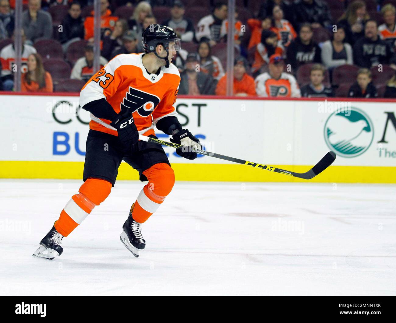 Philadelphia Flyers' Brandon Manning during an NHL hockey game against ...