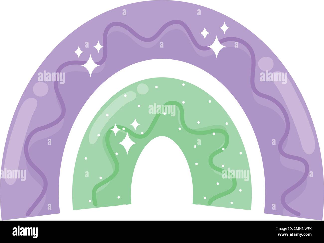 beautiful rainbow design Stock Vector Image & Art - Alamy