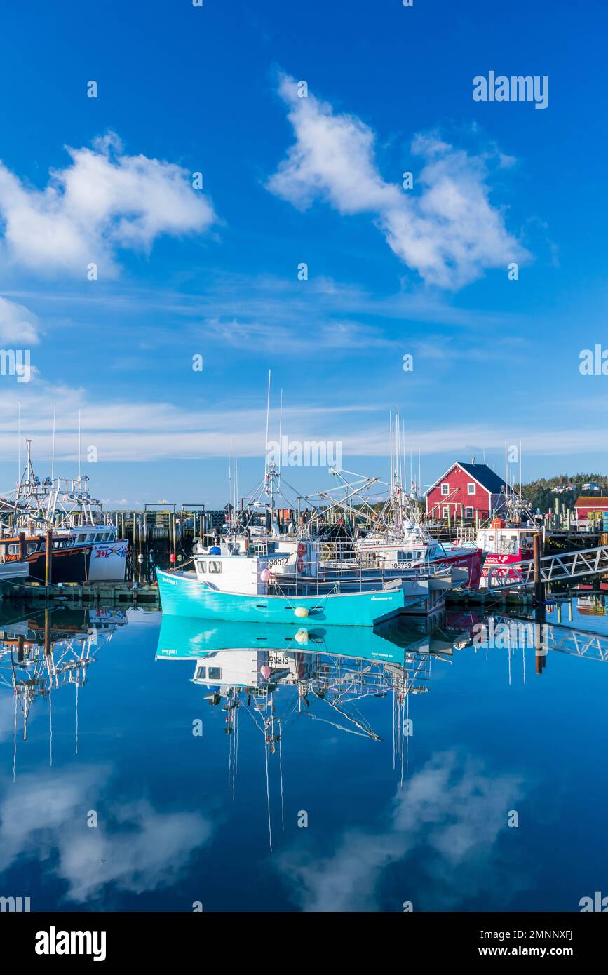 Yarmouth Bar fishing village near Yarmouth, Nova Scotia, Canada Stock ...
