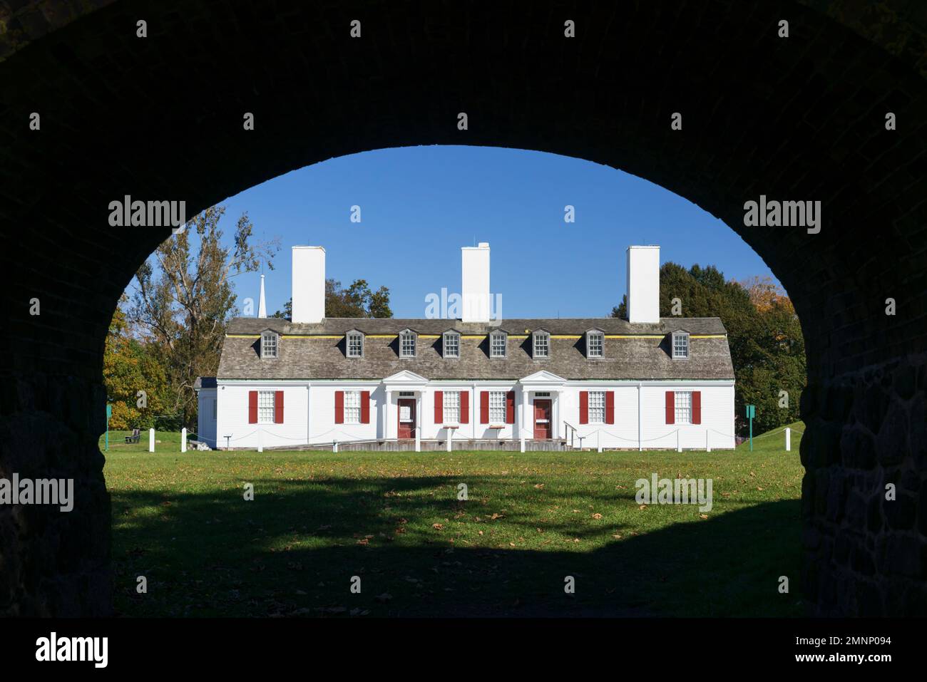 The Parks Canada Fort Anne at Annapolis Royal, Nova Scotia, Canada ...