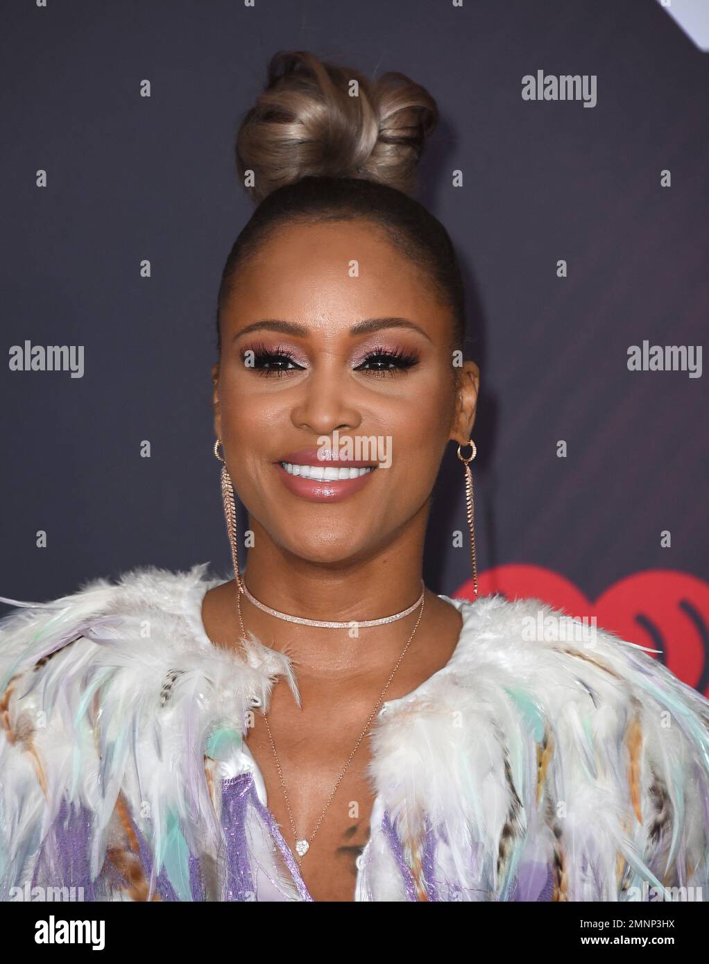 Eve arrives at the iHeartRadio Music Awards at The Forum on Sunday ...