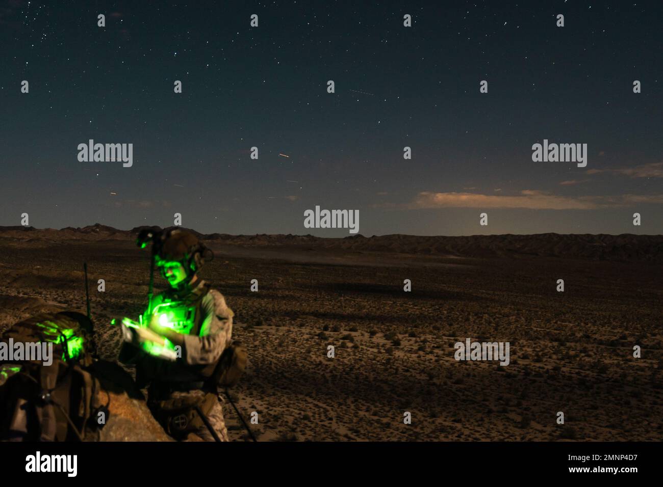 U.S. Marine Corps Maj. Eric Nilsson, from Greenville, South Carolina, a ...